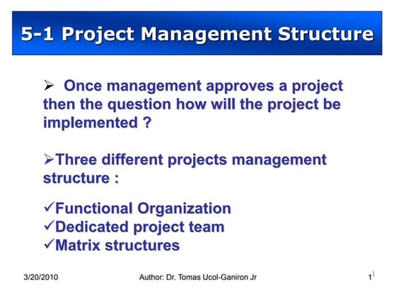 Organization and team structures | PPT