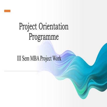 Project orientation Program.pptx axcndccs | PPT