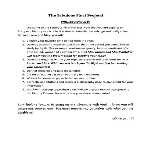 Project overview | PDF