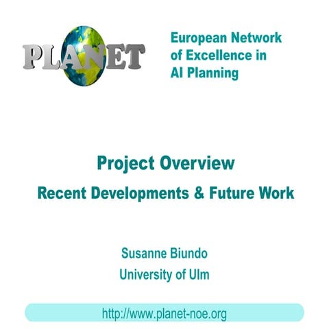 Project Overview | PPT | Science