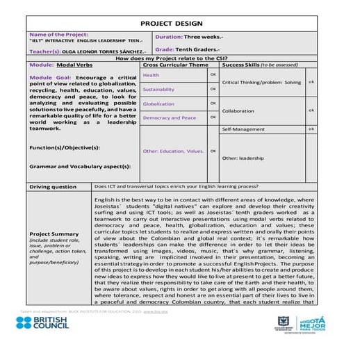 School activity and project proposals maryjoy nazaro | DOCX