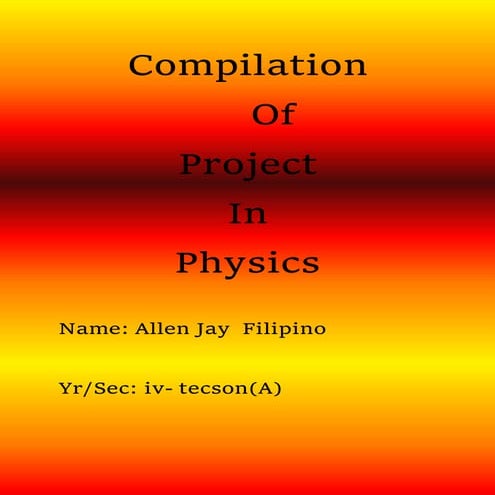 Project physics | PDF