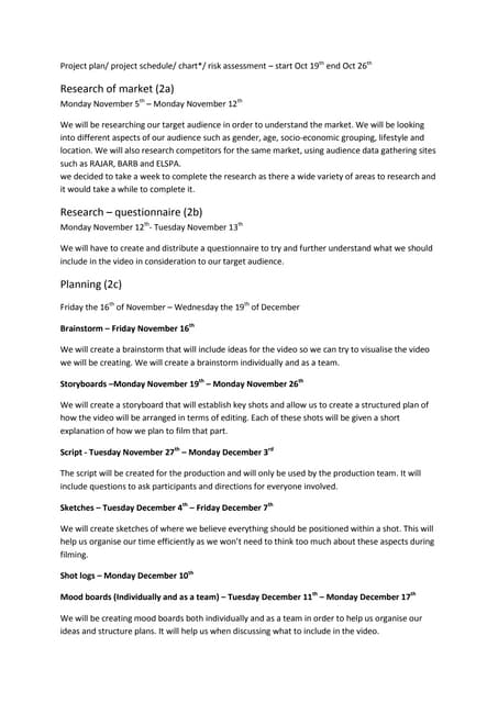 Unit 62+1, Assignment 2, Task 2 | DOCX