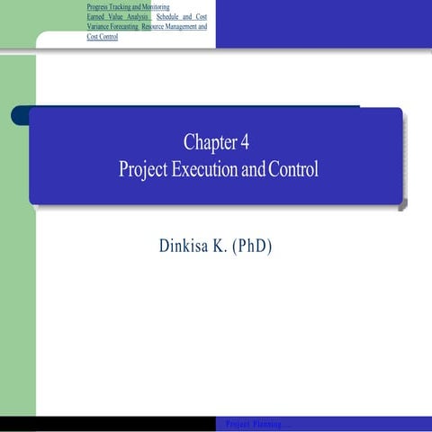 Project Planning and Excution chapter 4.ppt