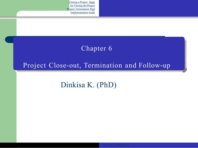 Software Project Management Process chapter 03 | PPT