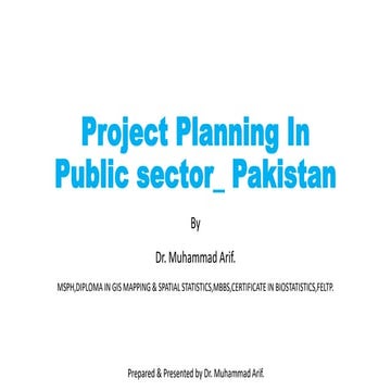 Project Planning In Public sector Pakistan.pptx