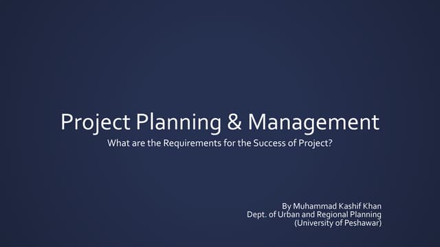 Software project planning | PPTX