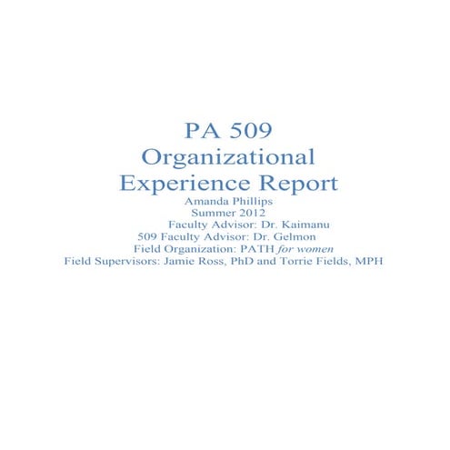 Pr Proposal Swot Analysis Docx