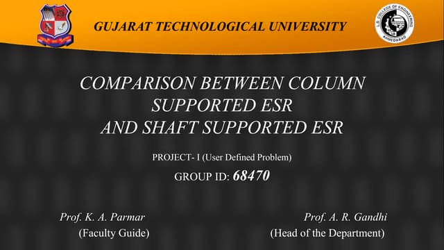 Parametric study of rcc staging (support structure) for overhead water ...