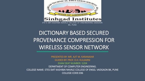 Spins Security Protocols For Sensor Networks Ppt