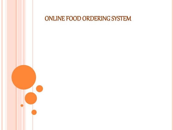 Online food ordering system project report.pdf