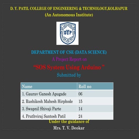 SOS system using Arduino project ppt (1).pptx