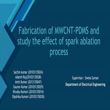 Fabrication Sensor In electrical Engineering | PPTX