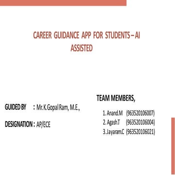 Project ppt career guidance including python.pptx