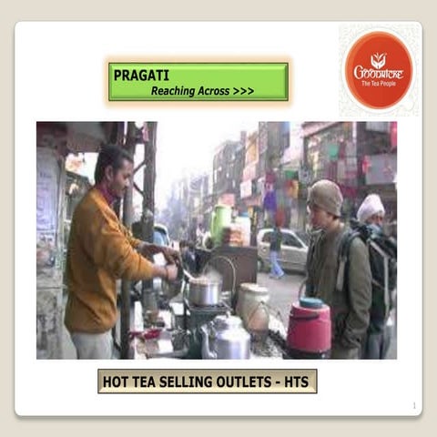 Project pragati on hot tea shops | PPTX