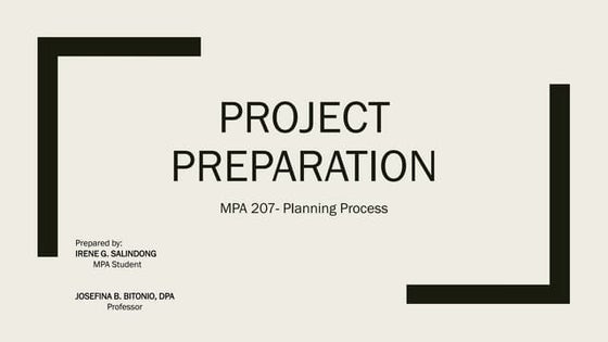 Components of Project Proposal | PPT