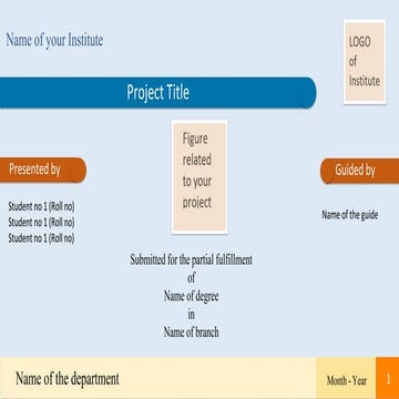 Project presentation template.docx | Free Download