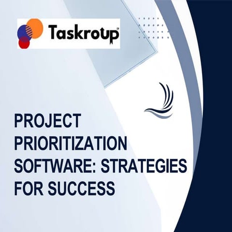 Smarter Planning Starts with Project Prioritization Software.pptx