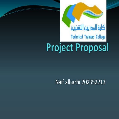 Project proposal | PPTX