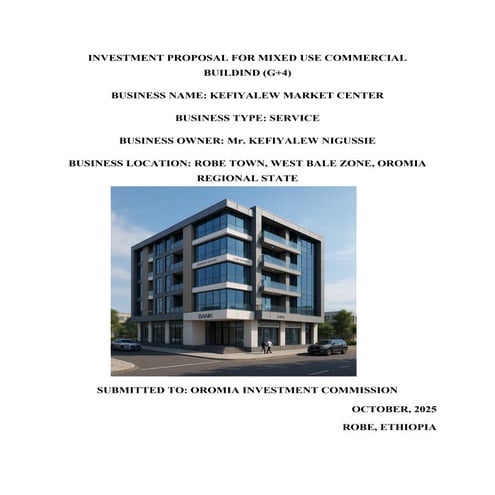 Business Plan for Agricultural Products (Soya Bean, Pulse, Sesame and ...