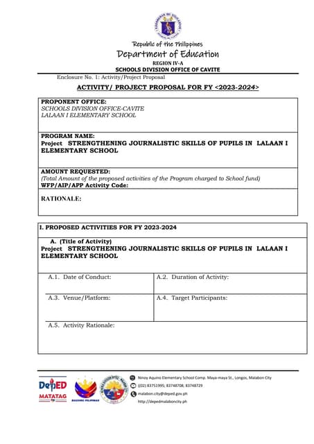 Template - SELG SSLG Quarterly Accomplishment Report.docx