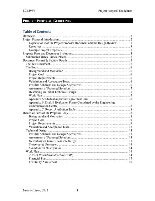 Bsc Project Proposal Sample and Examples | PDF | Computer Software and ...