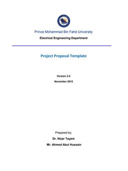 Proposal defence format | PPT