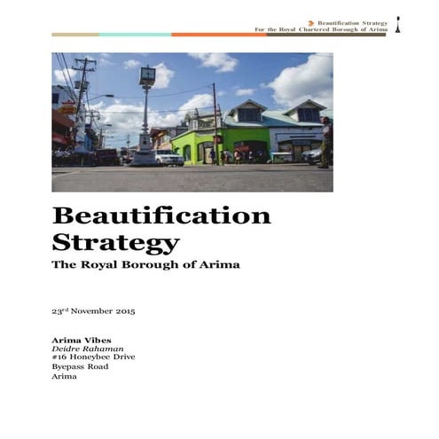 Arima Beautification Project | DOCX