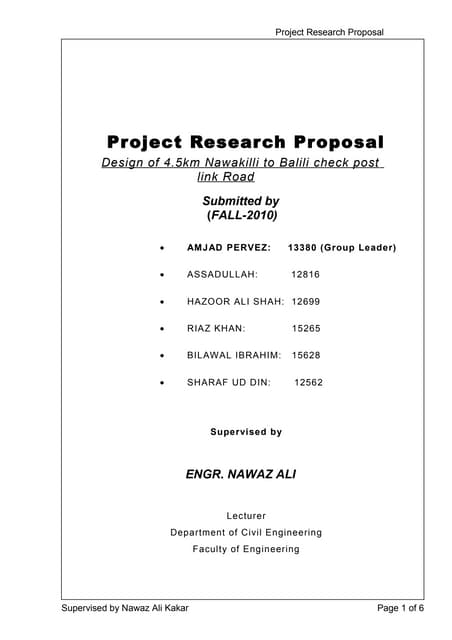 Project Proposal_Farm-Market-Road Development_Mabini, Bohol | PDF ...