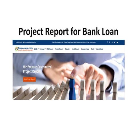 Project Report for Bank Loan | PPTX