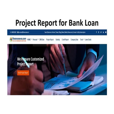 Project Report for Bank Loan | PPTX