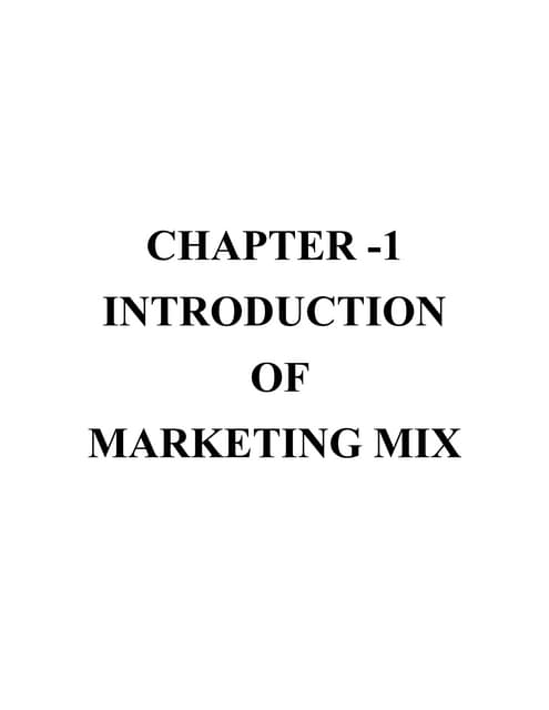 Marketing mix hul | PPTX