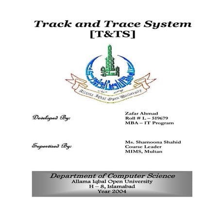 Project Report on Policy File Track and Trace System.pdf