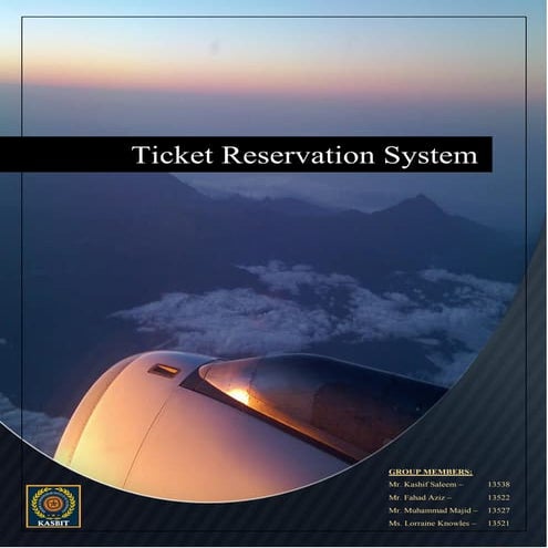 Report on ticketing system of a transport company | PDF | Air Travel ...