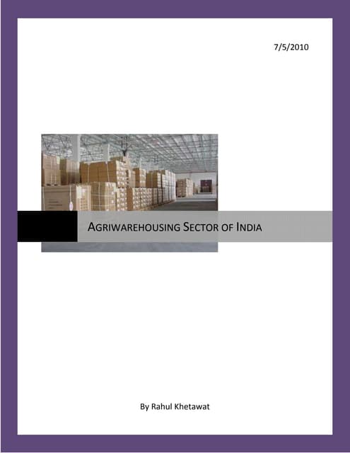 Example Warehouse Monthly Report Template | DOCX