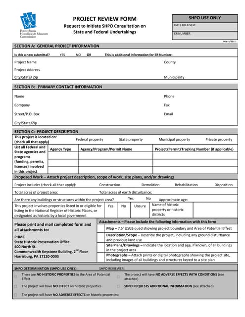 Project proposal form | PDF