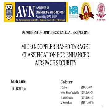 Project review template for mini project | PPT