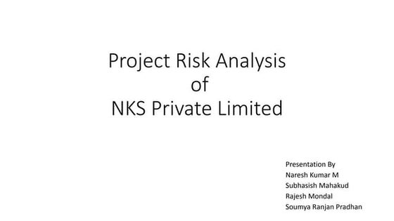 Risk Mitigation, Monitoring and Management Plan (RMMM) | PPTX ...