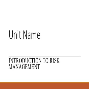Project risk Management e content unit 1.pptx