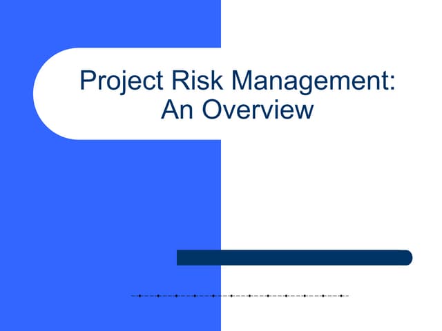 Risk Mitigation, Monitoring and Management Plan (RMMM) | PPTX ...