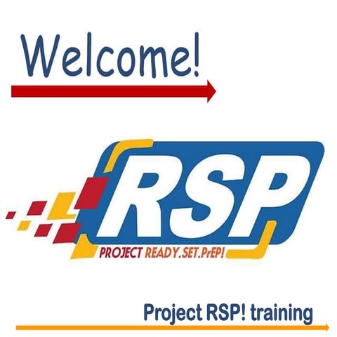 Project RSP! Training on PrEP for HIV Prevention | PPT