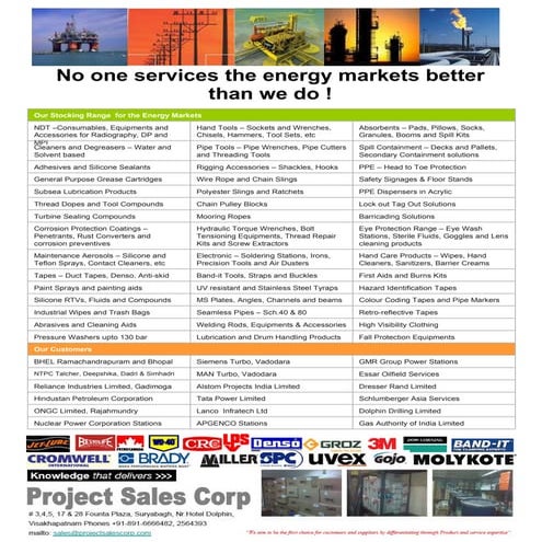 General Consumables for Offshore Drilling Rigs | PDF