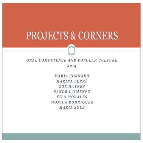 PROJECT AND CORNERS | PPTX