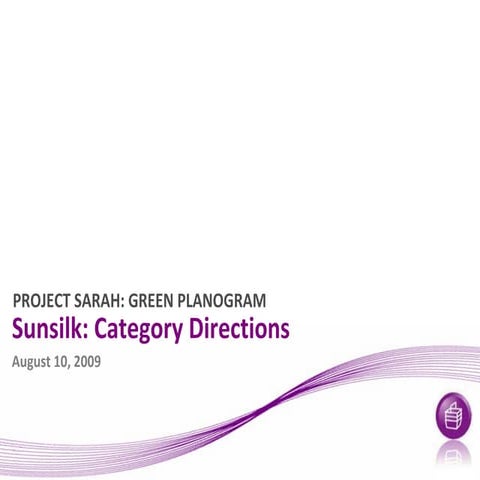 Project Sarah Sunsilk Green Planogram V 03[1] | PPT