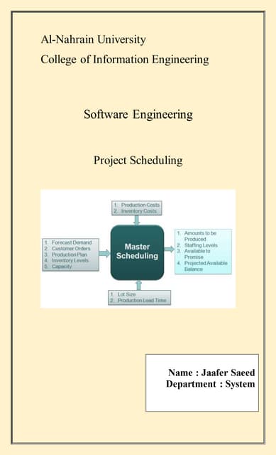 Software project planning | PPTX