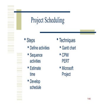 PROJECT Scheduling psychology science.pptx