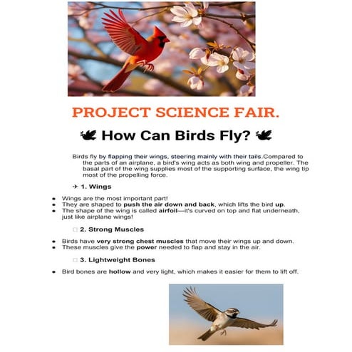 PROJECT SCIENCE FAIR How do birds can fly?..docx