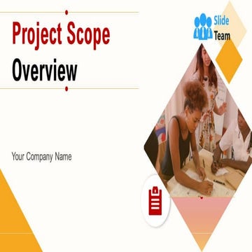 Project Scope Overview Powerpoint Presentation Slides | PDF
