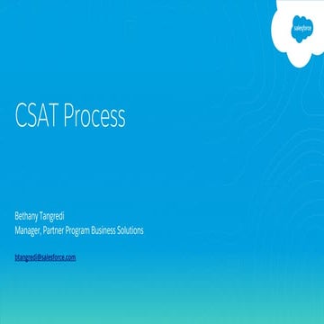 CSAT Process | PDF | Sales | Business