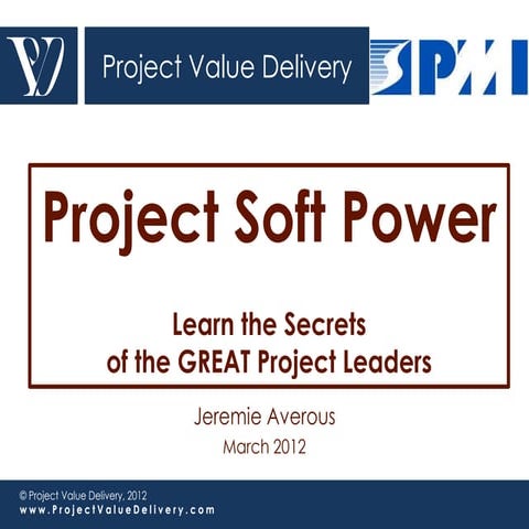 Project Soft Power | PPTX | Business and Finance